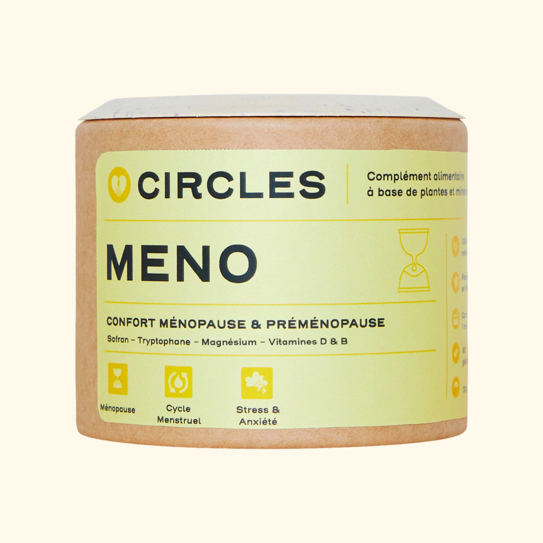 Complément alimentaire ménopause : MENO – Circles